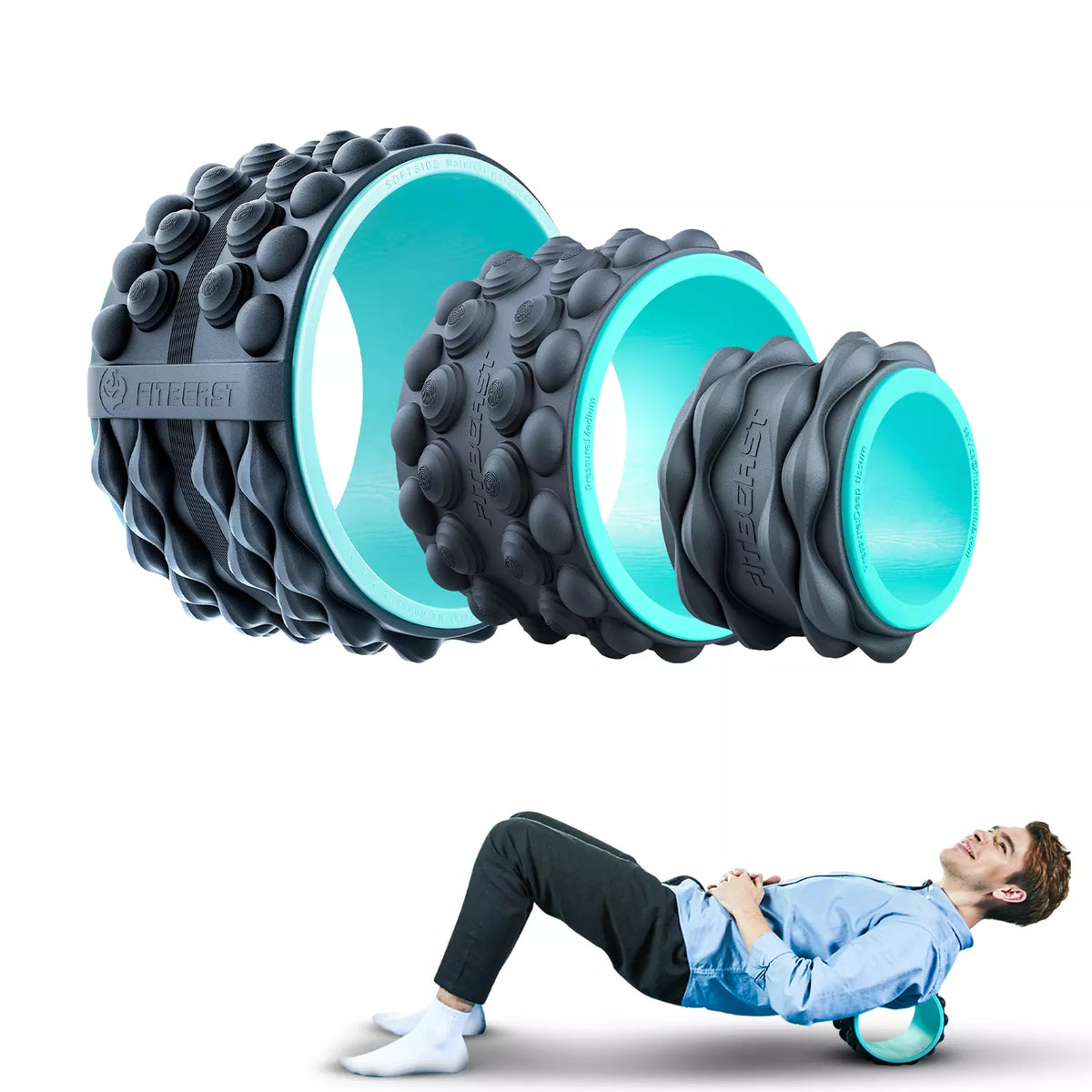 FitBeast Single Rollers